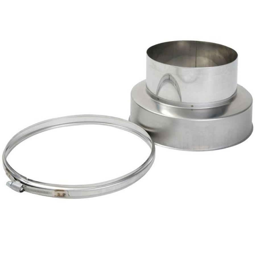 Counter-Adapter Twin Wall Flue Pipe