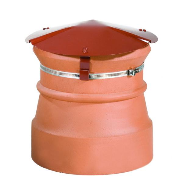 Chimney Cap Strap Fixing | Terracotta | Buff Stone | Natural | Black