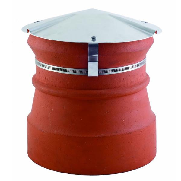 Chimney Cap Strap Fixing | Terracotta | Buff Stone | Natural | Black