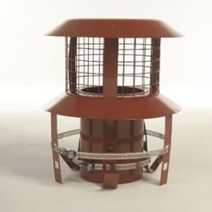 Chimney Liner Cowl for Solid Fuel - Chimney Cowl Products